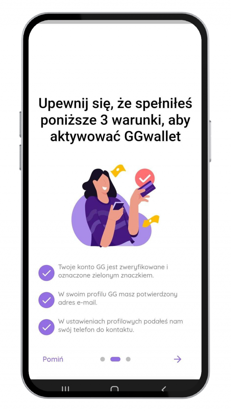 GGwallet - szybkie płatności przez wirtualny portfel w GG